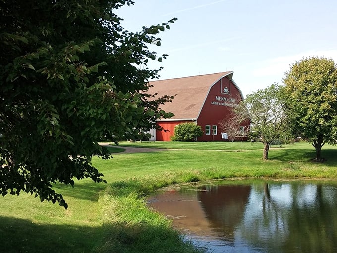 Menno-Hof: where time travel is real and suspenders are always in fashion. Step into a world where simplicity reigns and butter churning is an Olympic sport.