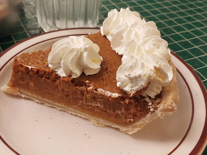 Butterscotch pie crowned with pillowy whipped cream&mdash;proof that heaven exists and it's made of sugar, butter, and nostalgia.