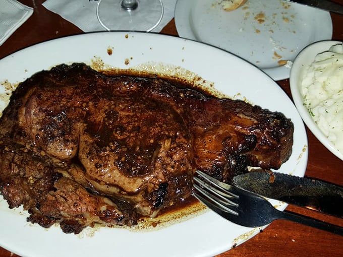 Behold, the crown jewel of carnivores! This prime rib is so good, it might make vegetarians reconsider their life choices.
