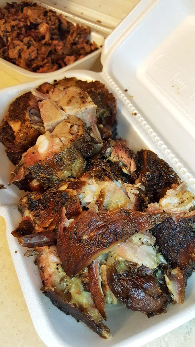 Holy smokes! These rib tips are so tender, they practically fall apart with a stern look. Napkins required, no shame allowed.