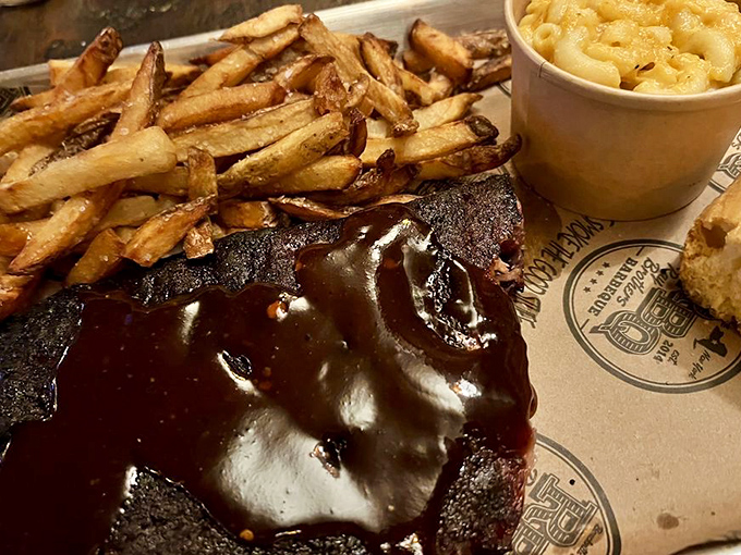 Behold, the BBQ holy grail! These ribs are so tender, they practically leap off the bone and into your mouth.