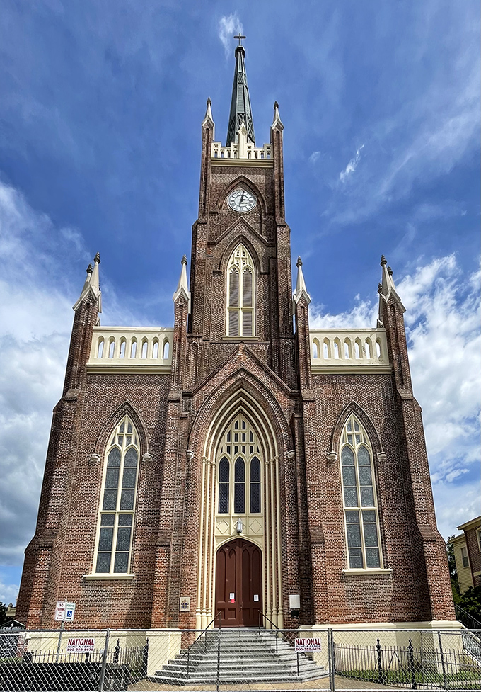 St. Mary's Basilica: Gothic Revival meets Deep South. This heavenly structure is so awe-inspiring, it might just make you say "Oh my God!" out loud.