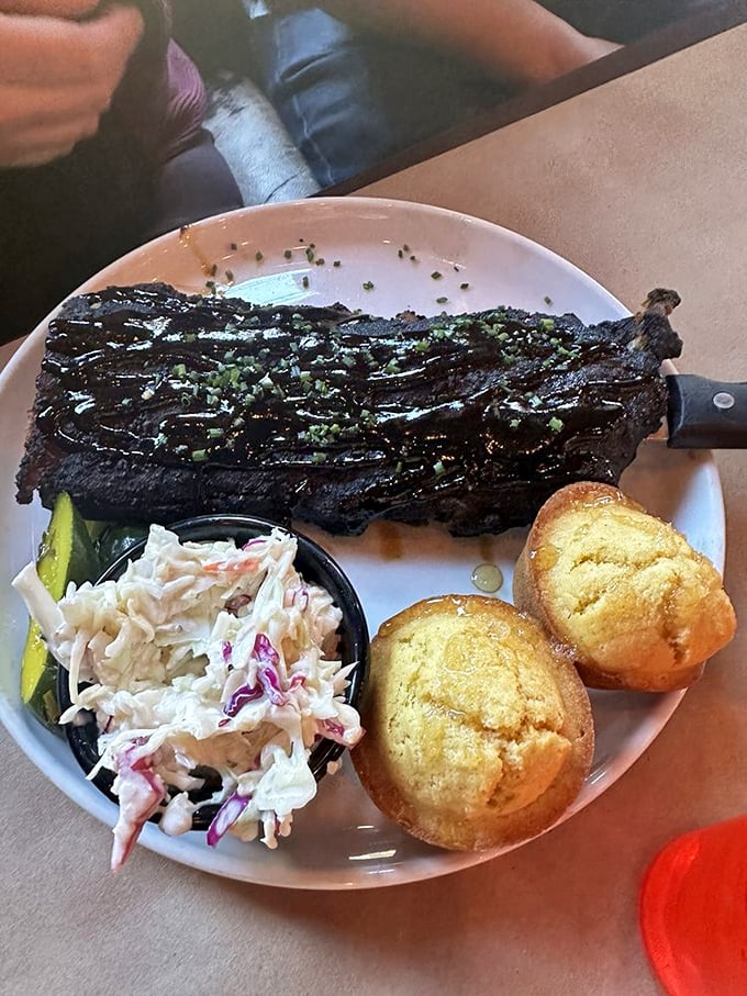 Holy smoke rings, Batman! These sticky glazed baby backs are so tender, they practically fall off the bone with a stern look.