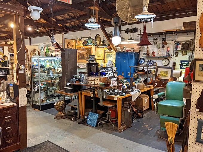 From grandma's china to great-grandpa's pocket watch, this corner is like a family reunion of inanimate objects, each with a story to tell.