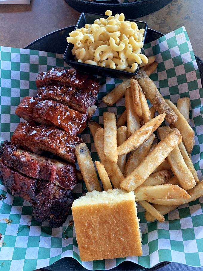 Holy smokes, those ribs! Tender, saucy, and begging to be devoured &ndash; resistance is futile, my friends.
