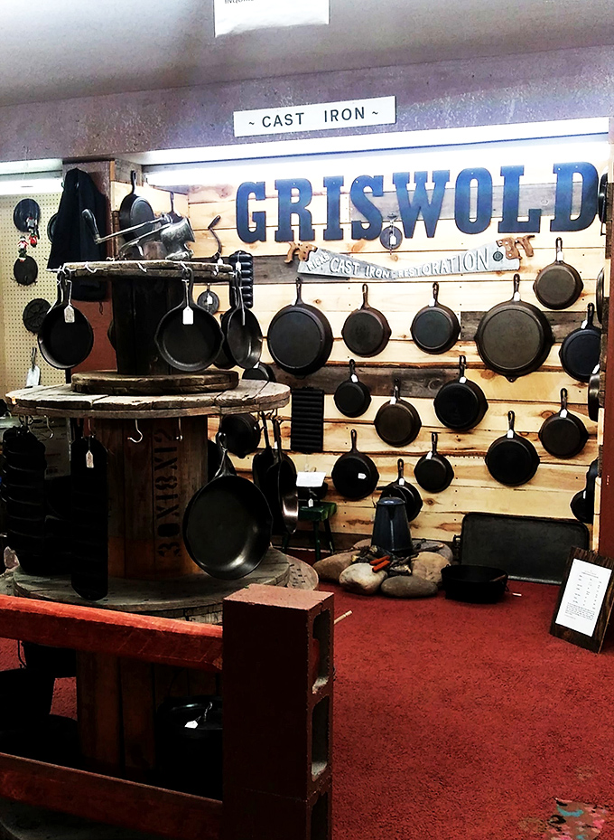 Holy skillet, Batman! This Griswold cast iron collection is enough to make any home chef weak in the knees. Time to channel your inner Julia Child!