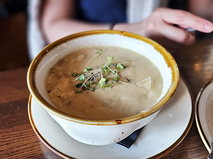 Behold, the holy grail of comfort food: clam chowder so creamy, it could make a New Englander weep with joy.