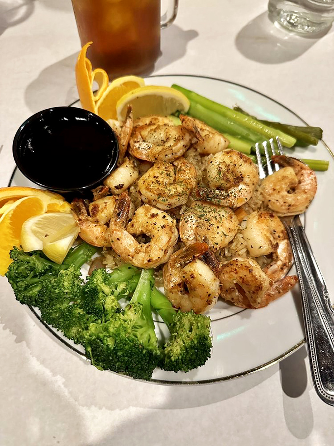 These grilled shrimp are so plump and juicy, they practically dance the cha-cha on your plate. A zesty tango of flavors awaits!