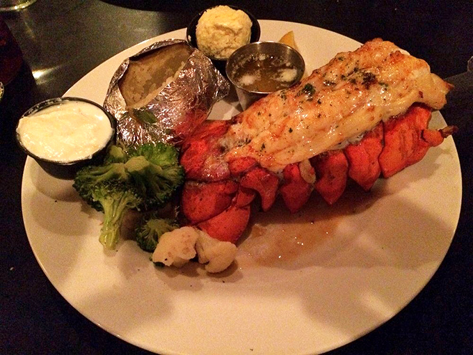 Behold the lobster tail: a succulent sea treasure that's traveled farther than most Montana cattle to grace your plate.