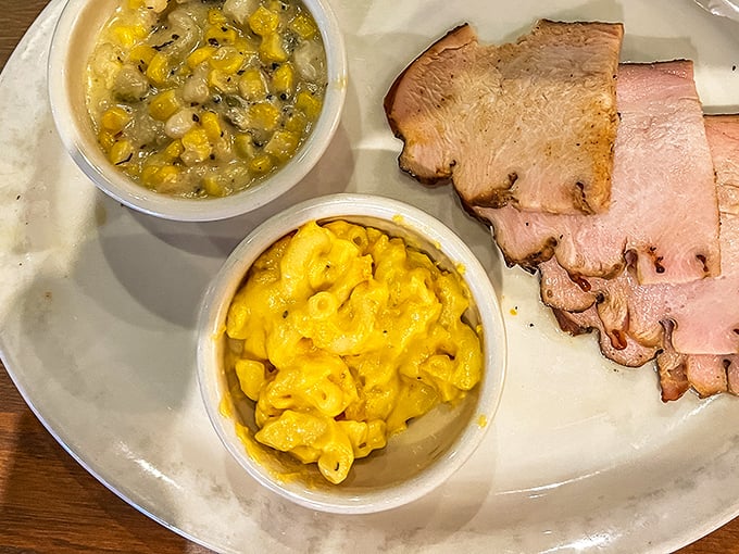 Behold, the holy grail of comfort food! This mac and cheese is so creamy, it could make a dairy farmer weep with joy.