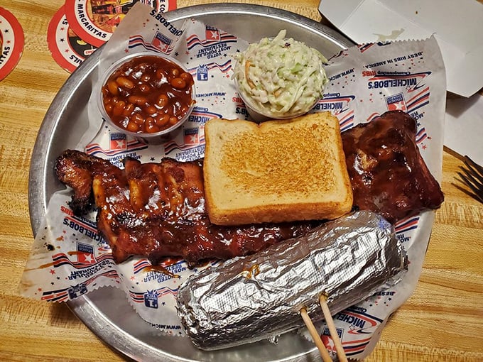 Holy smokes, Batman! These ribs look so tender, they might just fall off the bone if you whisper "barbecue" in their general direction.