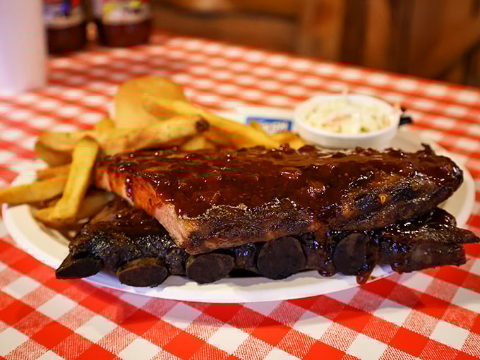 Holy smokes! These ribs aren't just fall-off-the-bone tender; they're practically begging to jump onto your plate. Resistance is futile, my friends.