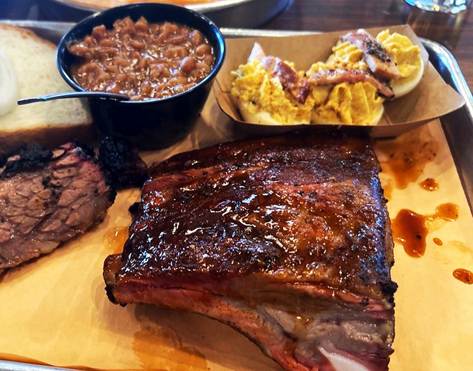 These ribs aren't just fall-off-the-bone tender; they're practically doing the cha-cha slide right off the plate. Napkins, assemble!