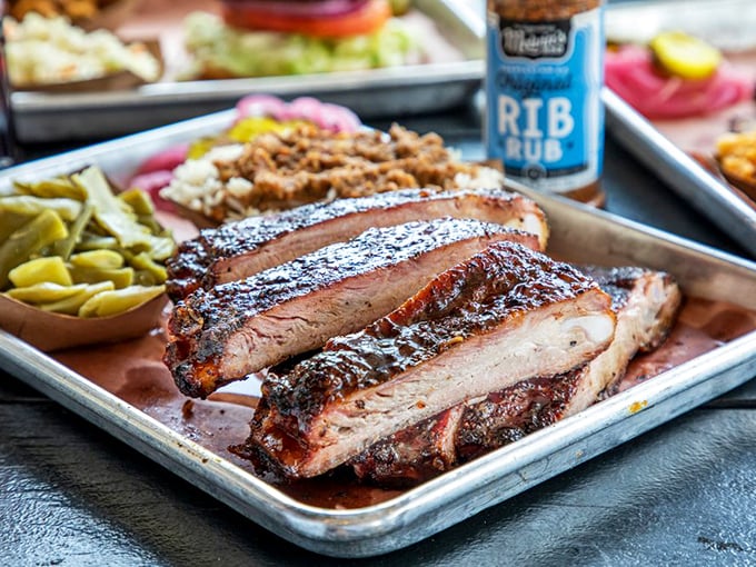 Holy smoke rings, Batman! These ribs look so good, they might just make you forget your table manners.