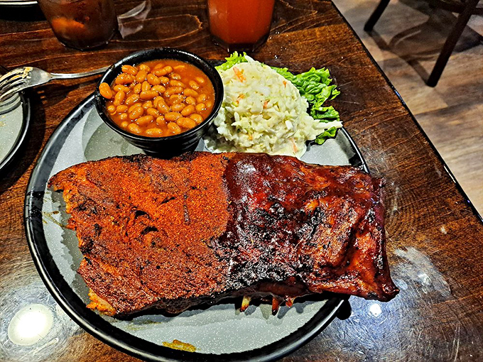 Holy smoke rings, Batman! These ribs are so tender, they might just fall off the bone and into barbecue heaven.