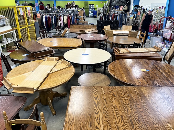 Table for two... or ten? These wooden wonders are ready to host everything from intimate dinners to raucous family game nights.