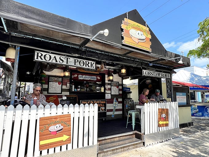DJ's Clam Shack: Key West's tiny titan of taste! This pint-sized paradise packs more flavor per square foot than a spice bazaar.