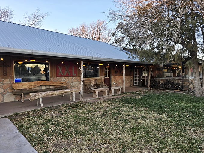 Welcome to the Double XXL, where the steaks are as big as the Texas sky and twice as satisfying.