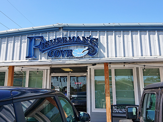 Fisherman's Cove: Come for the turtle soup, stay for... well, everything else! It's Noah's Ark meets your taste buds.