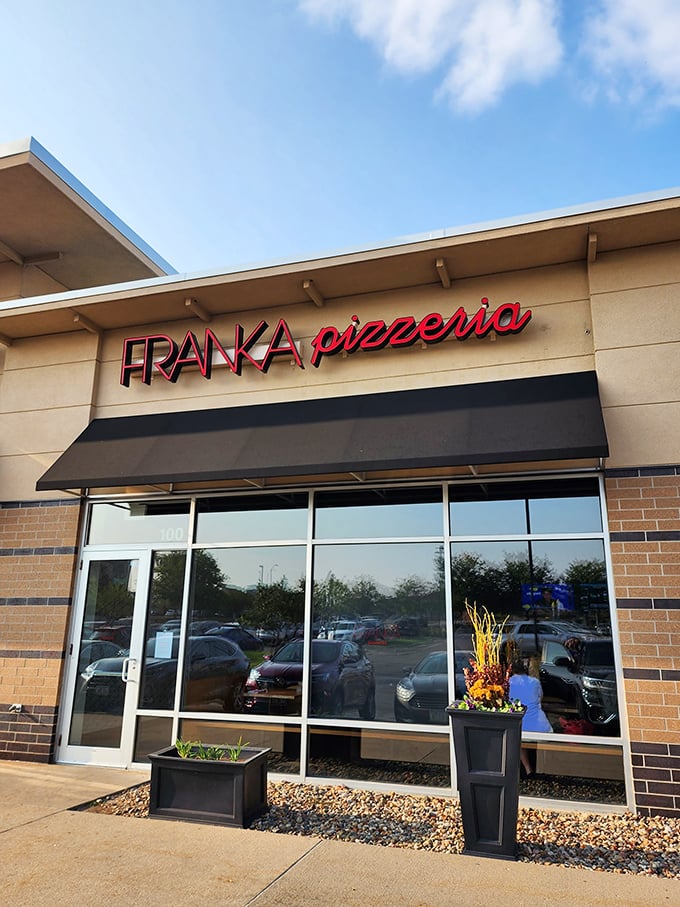 Franka's understated storefront belies the flavor drama unfolding inside &ndash; where pizza minimalism meets maximum taste.