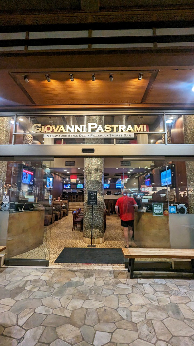 Giovanni Pastrami: A sports bar and pizzeria had a beautiful baby! This Honolulu hotspot serves up slices that'll make you cheer louder than any touchdown.