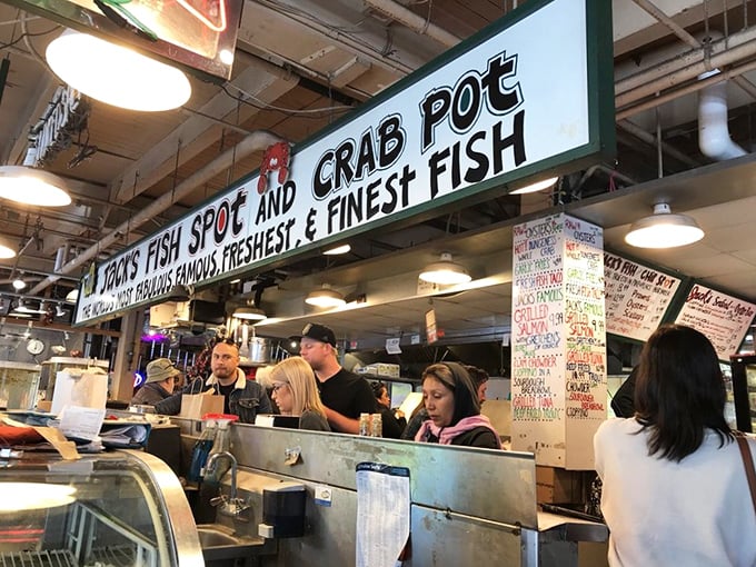 Jack's Fish Spot: No frills, just thrills! This seafood sanctuary serves up crab so fresh, it might pinch you back.