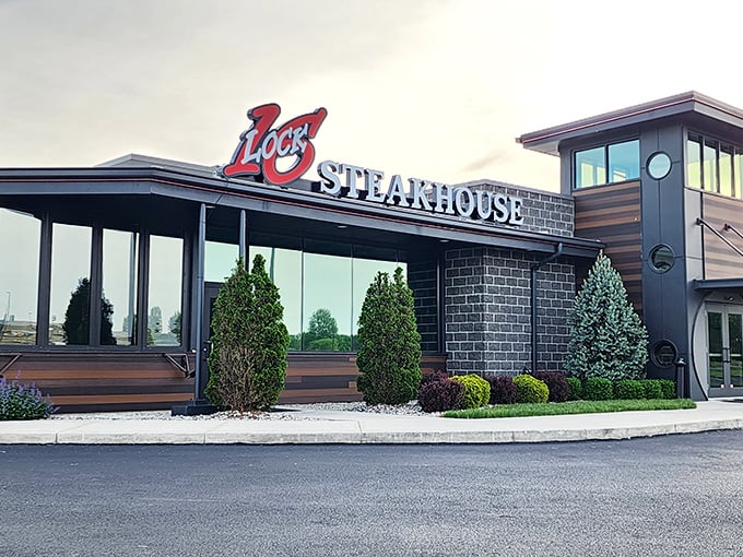 Lock Sixteen: Where the Wild West meets Midwest flavor. Saddle up for a steak adventure, pardner!