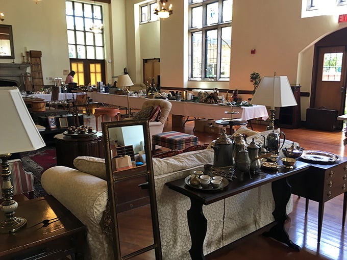 "Thrifty Goose: Where elegance meets affordability. This isn't your average thrift store – it's a curated collection of pre-loved luxuries."