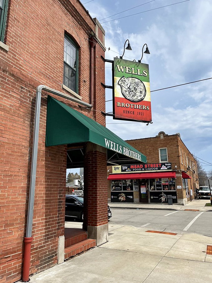 Wells Brothers: The Godfather of pizza joints. This brick building has been making offers (of delicious pies) that Wisconsinites can't refuse since 1921.