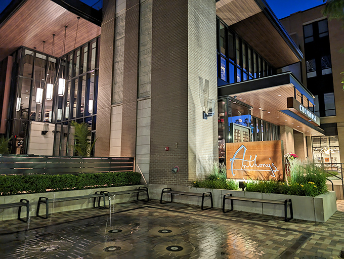 Modern meets mouthwatering at Anthony's. It's like the Jetsons opened a steakhouse, but with better food and fewer flying cars.