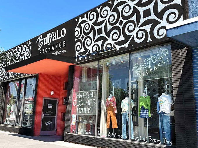 Fresh threads daily! Buffalo Exchange is like a revolving door of style. Today's castoffs, tomorrow's vintage gold.