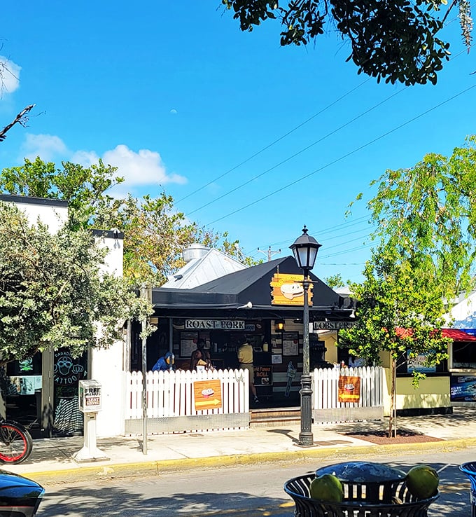 White picket fence meets lobster roll heaven. It's like New England and the Florida Keys had a delicious baby!