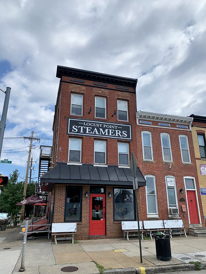 Ascend to crab heaven at L.P. Steamers' rooftop. The Baltimore skyline never looked so good with a side of Old Bay.