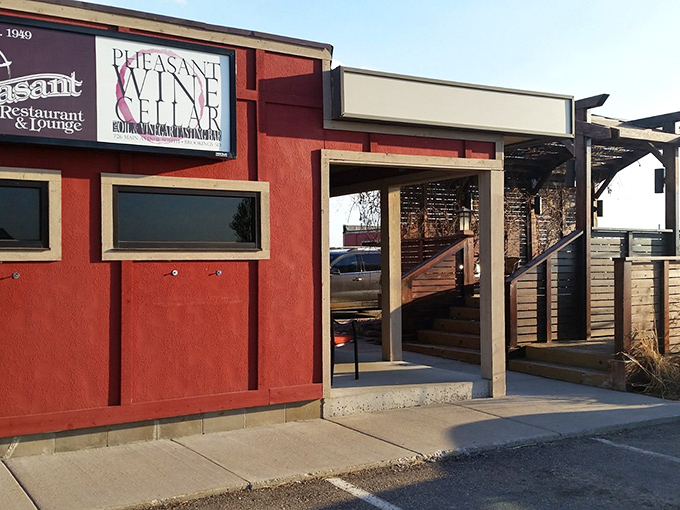 Red-hot exterior, cool vibes inside. Pheasant Restaurant brings a touch of urban flair to the heart of Brookings.