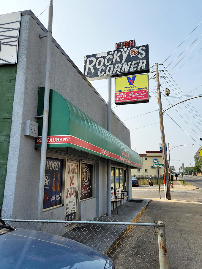 Step into Rocky's Corner and you're transported to a time when pizza was king and calories didn't count. Let the flavor fight begin!