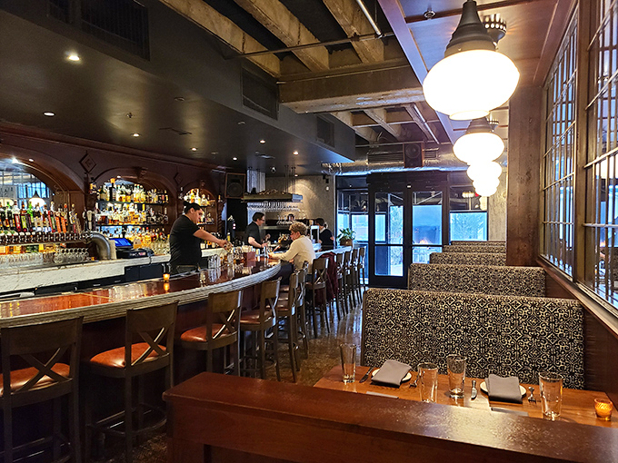 Part steakhouse, part swanky bar, all delicious. The Butcher's Tale serves up atmosphere as rich as its marbling.