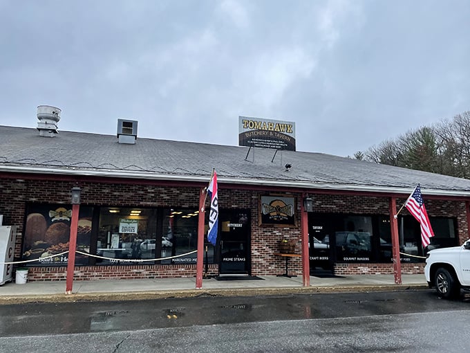 Fancy cars in the lot, fancy cuts on the plate. Tomahawk proves great steak is the ultimate equalizer &ndash; no matter what you drive.