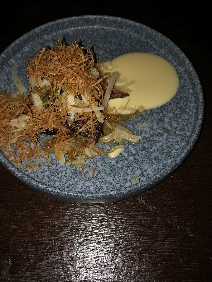 Some dishes whisper their excellence; this pork tenderloin announces it with a megaphone and fireworks display.