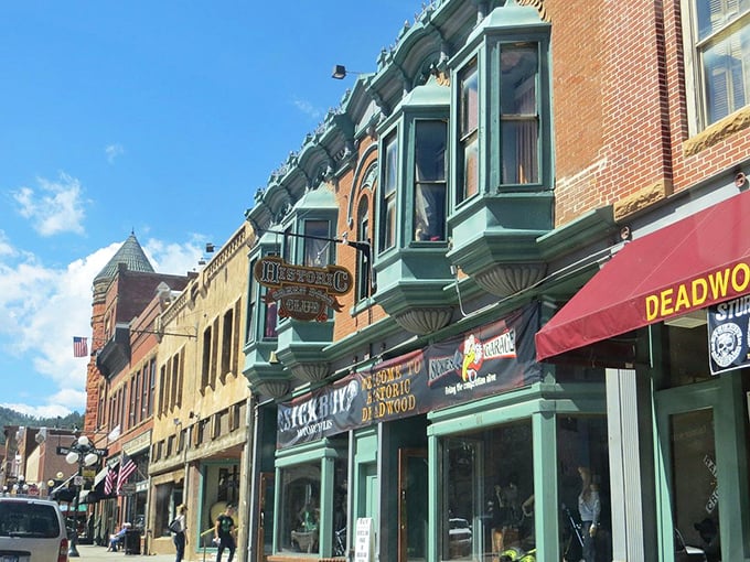 From saloons to boutiques, Deadwood's businesses are a colorful cast of characters. Each storefront tells a tale &ndash; some tall, all entertaining.
