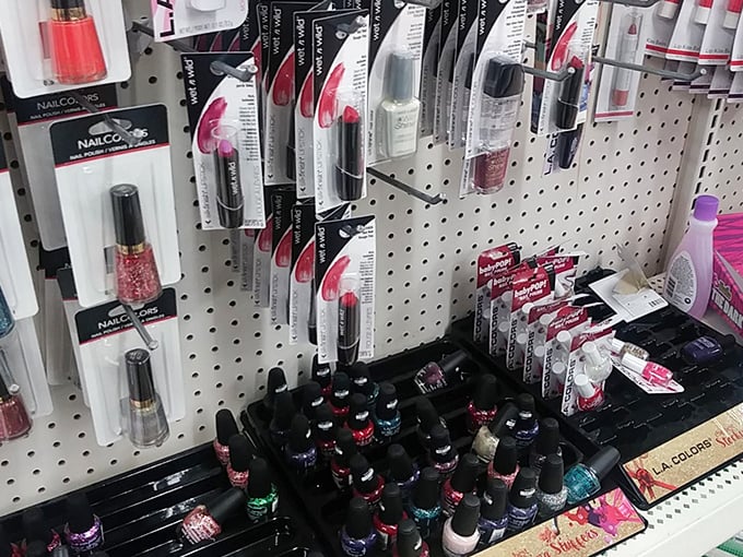 Glamour on a shoestring! This cosmetics corner proves you don't need a Hollywood budget to feel like a star.