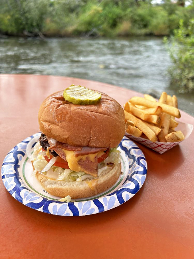 Meet the Dagwood, the Everest of sandwiches! This towering creation makes you wonder if you should eat it or climb it.