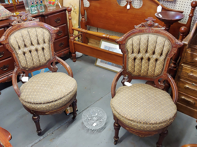 These chairs have seen more drama than a soap opera marathon. Take a seat and imagine the tales they could tell!