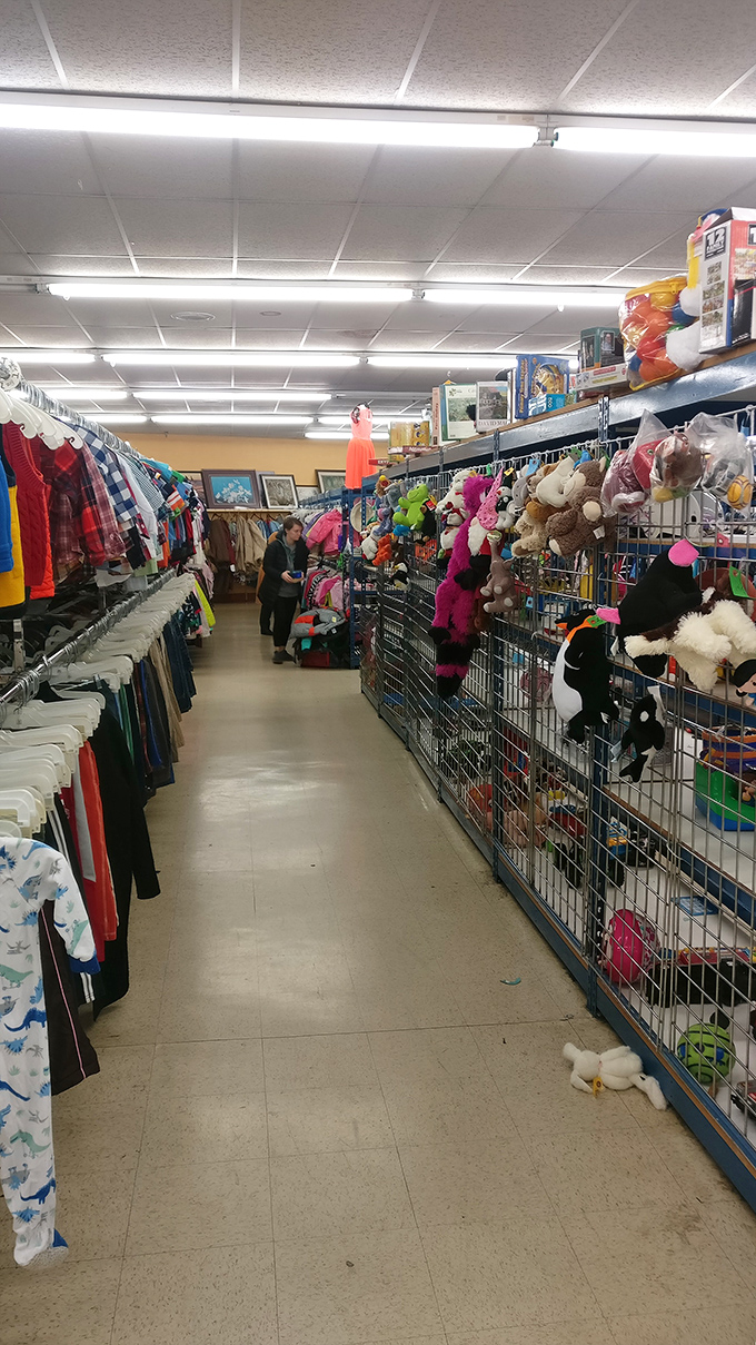 From plush pals to colorful clothes, this kids' corner is a playground for the imagination. Who says hand-me-downs can't be hand-me-ups?