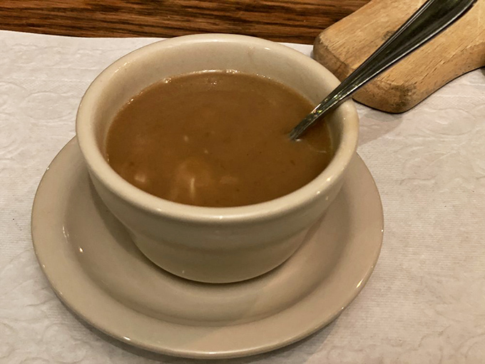 This isn't just soup, it's a bowl of liquid gold. Dive in and prepare for a flavor explosion that'll make your spoon jealous.