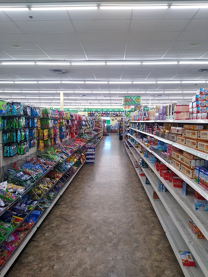 The Costco of thrift! Spacious aisles invite you to wander and wonder at the sheer variety of dollar-priced delights.