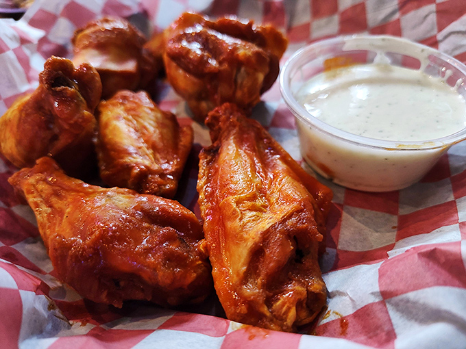 These wings are so hot, they might have entered Earth's atmosphere without proper clearance. Finger-licking good? Absolutely!