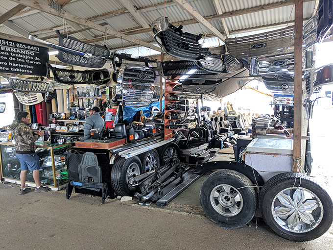 Gearheads, rejoice! This auto parts wonderland is where classic cars come to find their missing pieces and hot rods get their second wind.