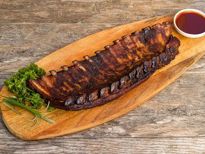 Baby got back&hellip; ribs! These beauties are the Goldilocks of barbecue - not too big, not too small, but just right for finger-licking goodness.
