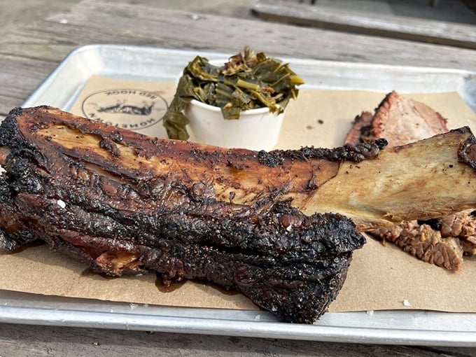 Behold, the bark side of the moon! These perfectly charred ribs are a cosmic explosion of flavor that'll have you seeing stars.