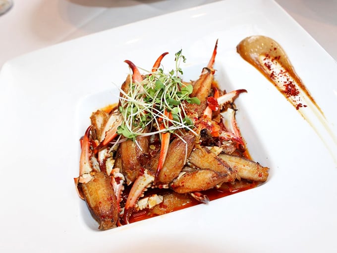 Blue crab claws so good, they'll have you considering a career change to professional pincher. Ocean's bounty never looked so tempting!